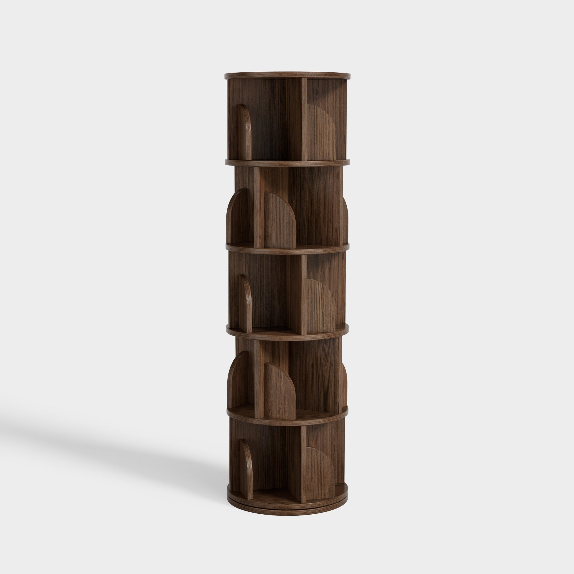 Rotating Bookshelf 360 Degree Storage Rack – Yowos